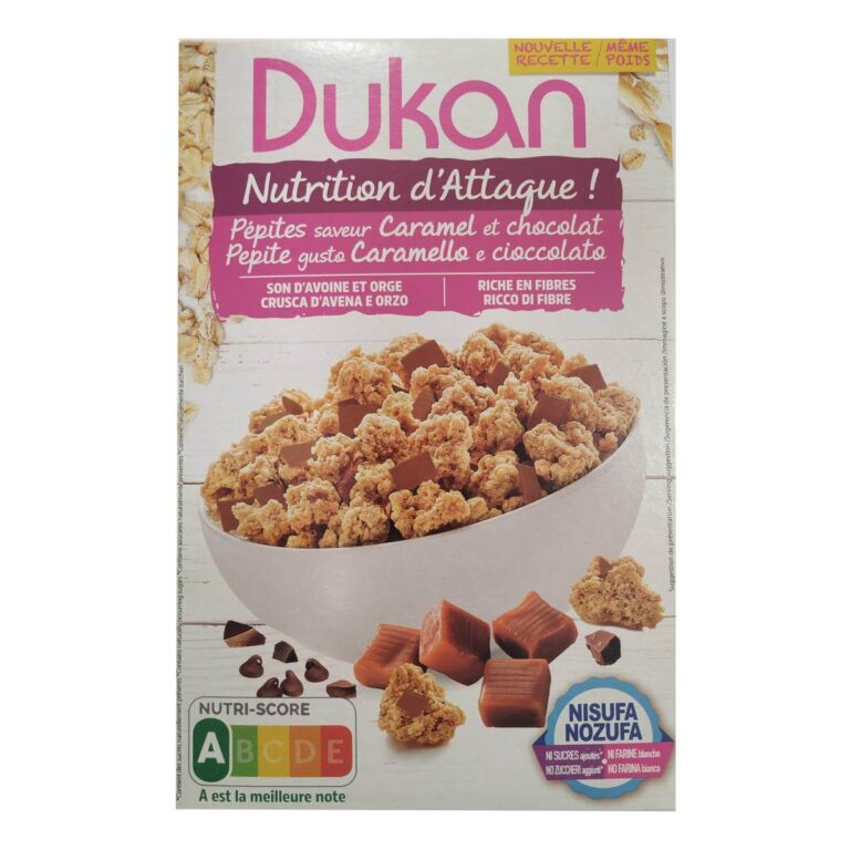 DUKAN ΔΗΜΗΤΡΙΑΚΑ ΜΕ ΒΡΩΜΗ ΚΑΙ ΚΟΜΜΑΤΙΑ ΣΟΚΟΛΑΤΑ 350γρ - bioisland.gr